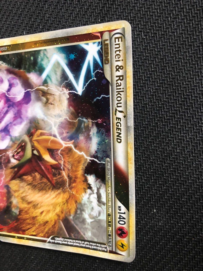 Entei and Raikou Legends Unleashed, Hobbies & Toys, Toys & Games on ...