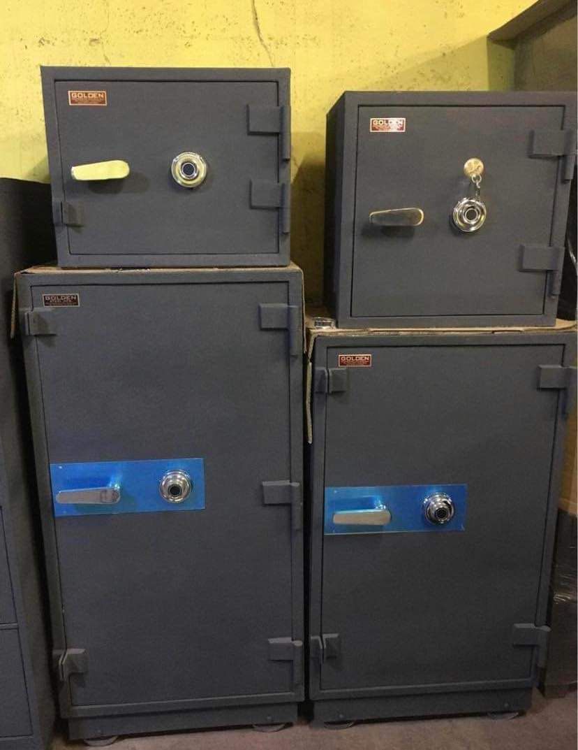 Fire proof safety vault & Filing Steel Cabinet, Furniture & Home Living ...