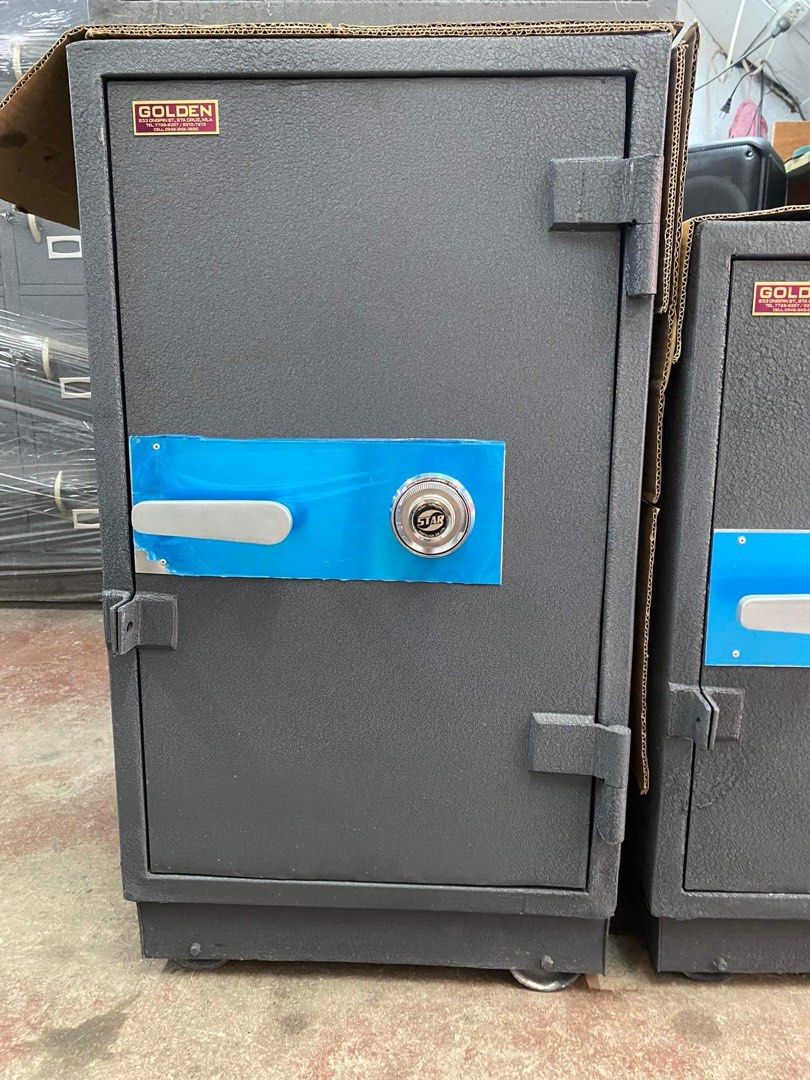 Fire proof safety vault & Filing Steel Cabinet, Furniture & Home Living ...