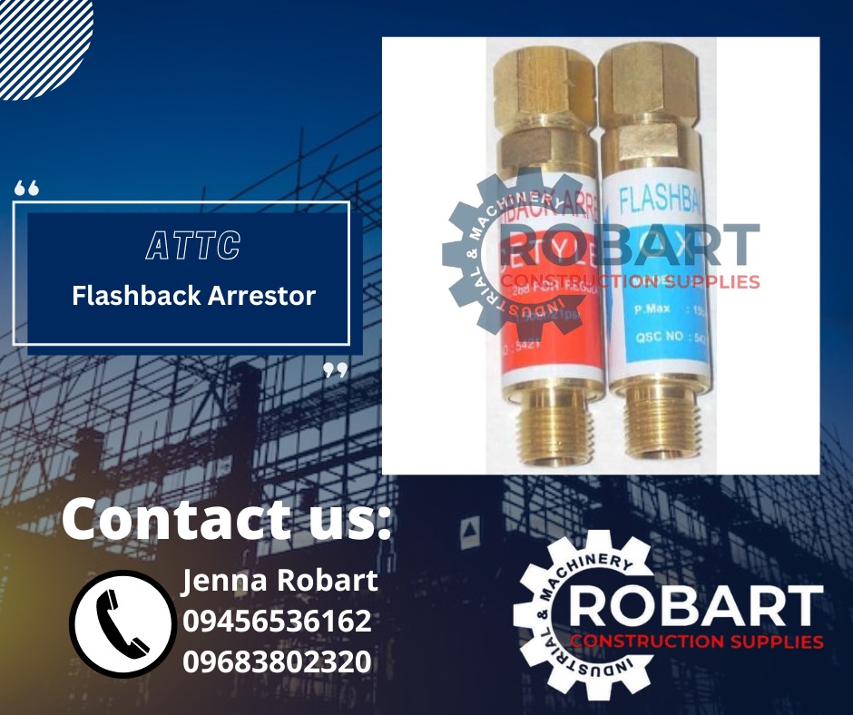 Flashback Arrestor, Commercial & Industrial, Construction Tools & Equipment on Carousell