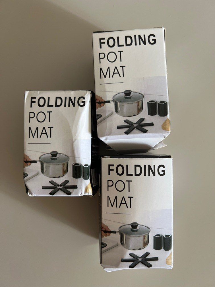 Folding Pot Mat, Furniture & Home Living, Kitchenware & Tableware ...