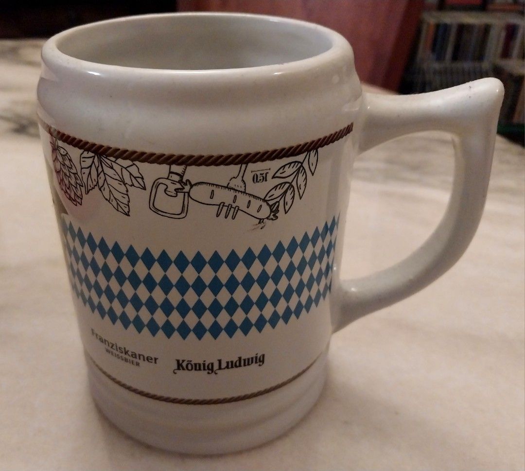 Franziskaner/Erdinger Octoberfest mug, Hobbies & Toys, Collectibles ...
