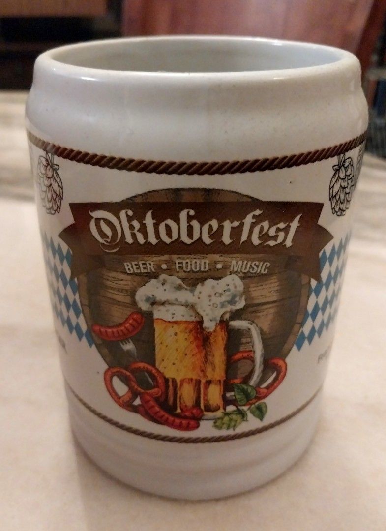 Franziskaner/Erdinger Octoberfest mug, Hobbies & Toys, Collectibles ...