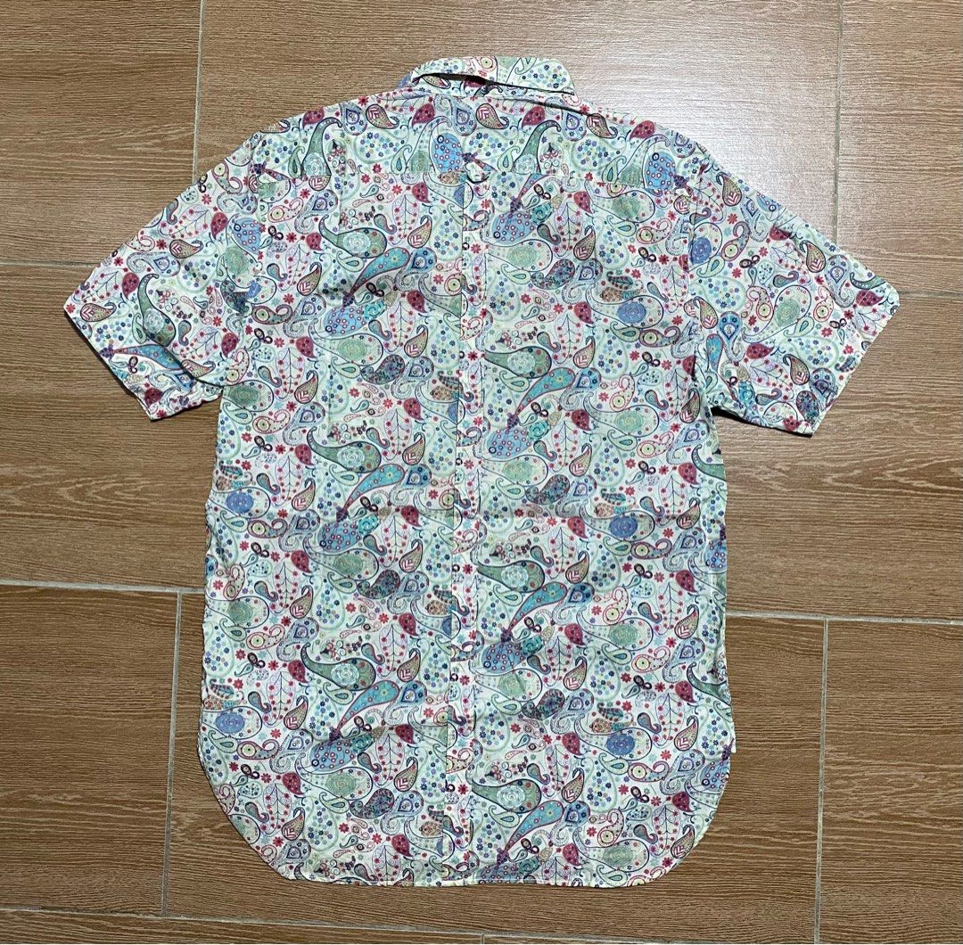 FRED PERRY LIBERTY, Men's Fashion, Tops & Sets, Formal Shirts on Carousell