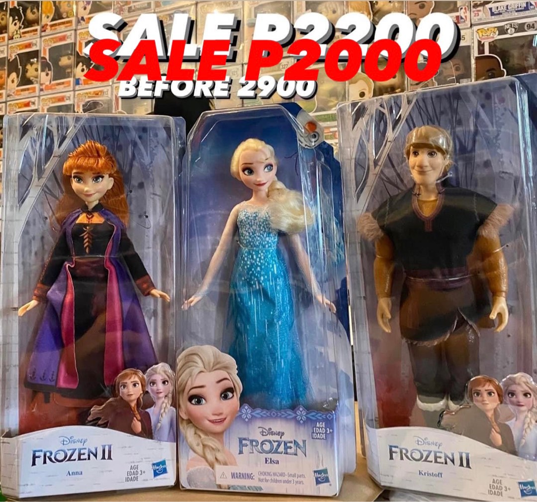 FROZEN DOLL SET DISNEY, Hobbies & Toys, Toys & Games on Carousell