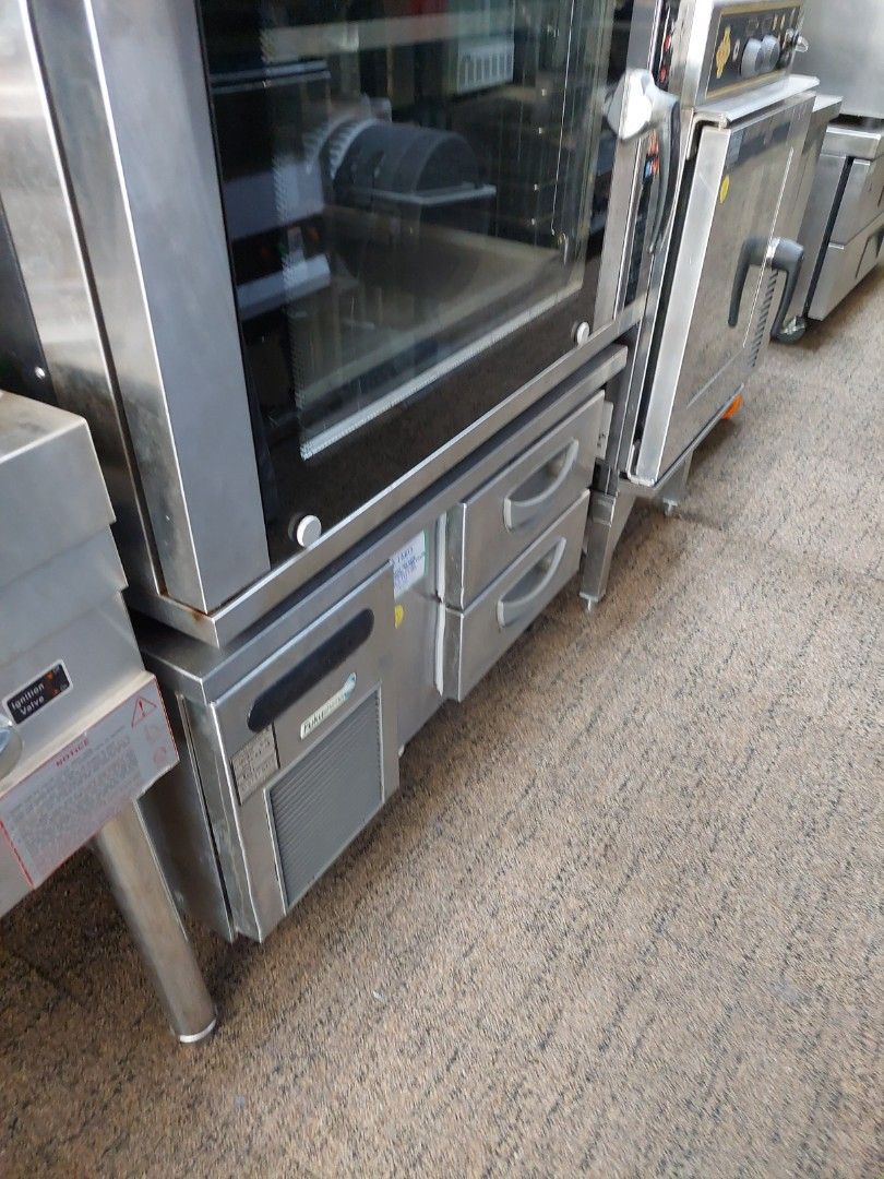Fukushima Chef Base, 2 Drawer Counter Chiller, 900mm x 600mm x 550mmh ...