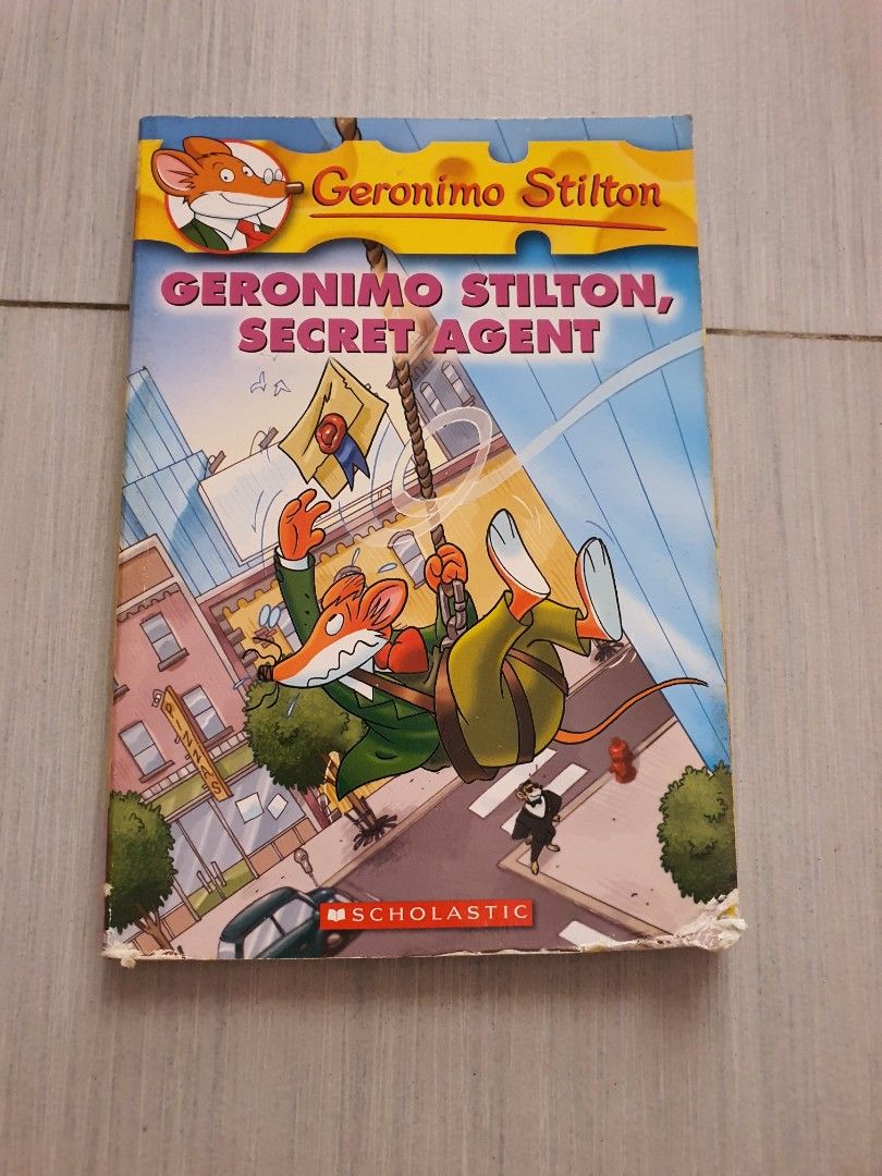 Geronimo Stilton Books, down and out down under,I'm not a super mouse ...