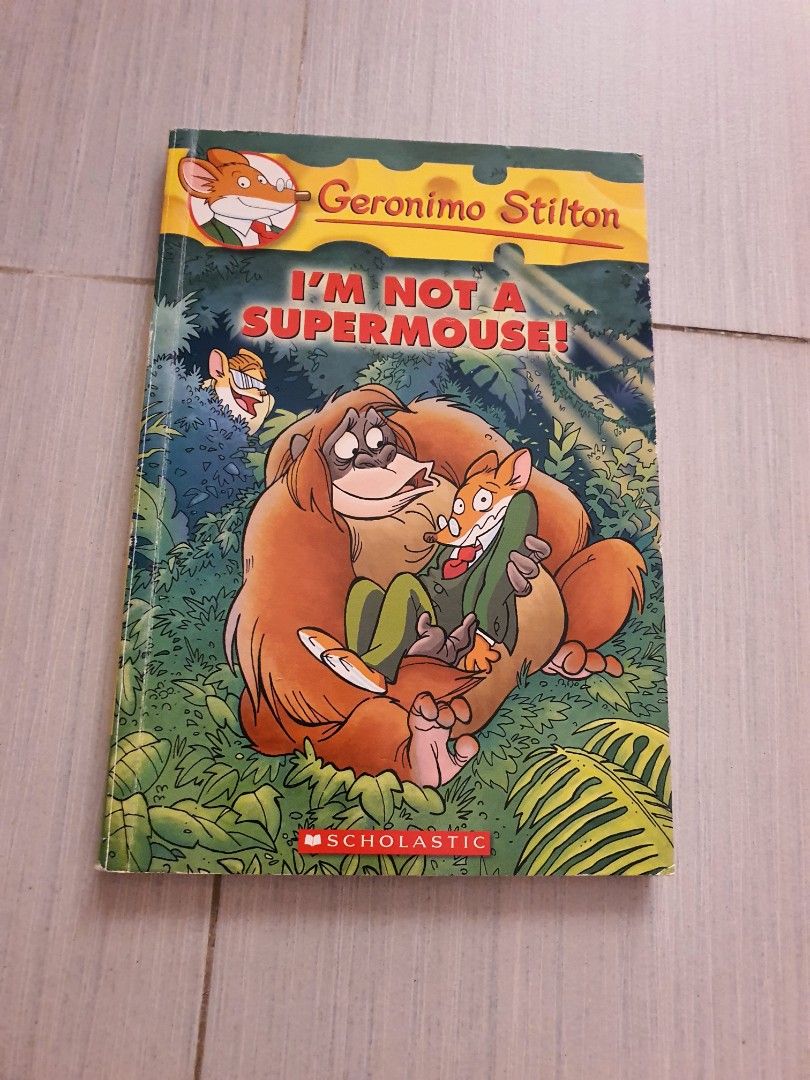 Geronimo Stilton Books, down and out down under,I'm not a super mouse ...