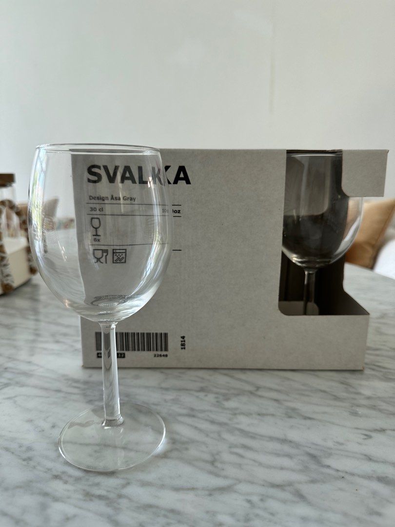 3 sets Ikea Svalka Glasses, Furniture & Home Living, Kitchenware ...