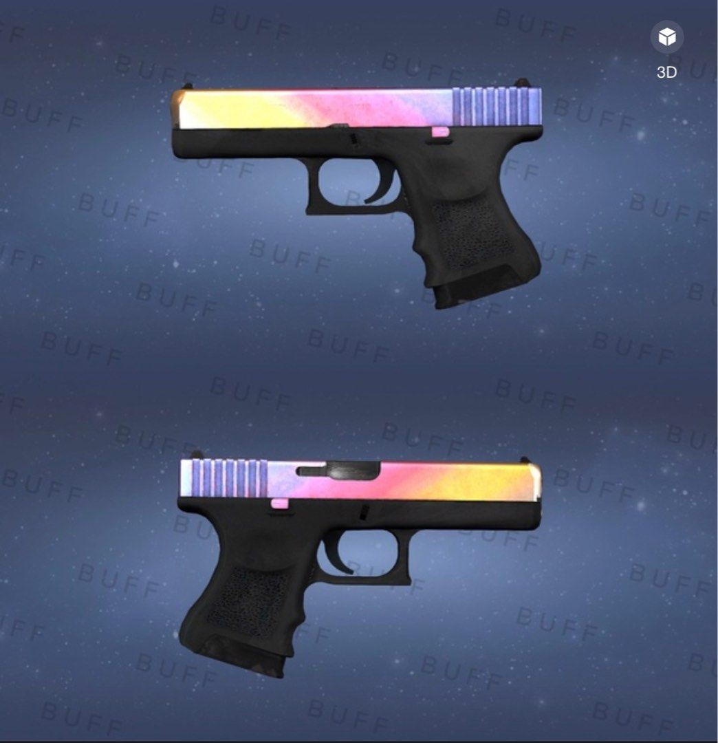 Glock Fade 98.9% fade csgo, Video Gaming, Gaming Accessories, In-Game ...