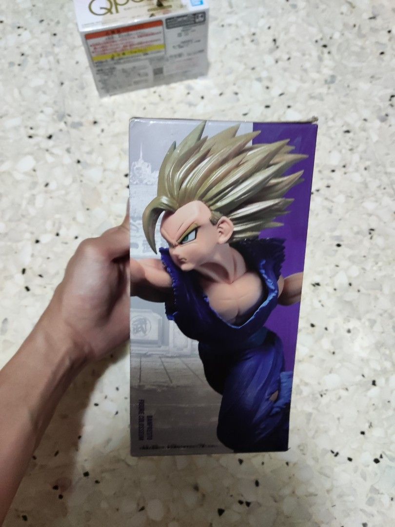 Gold Toei Dragonball Z Scultures Banpresto Figure Collosuem Son Gohan ...