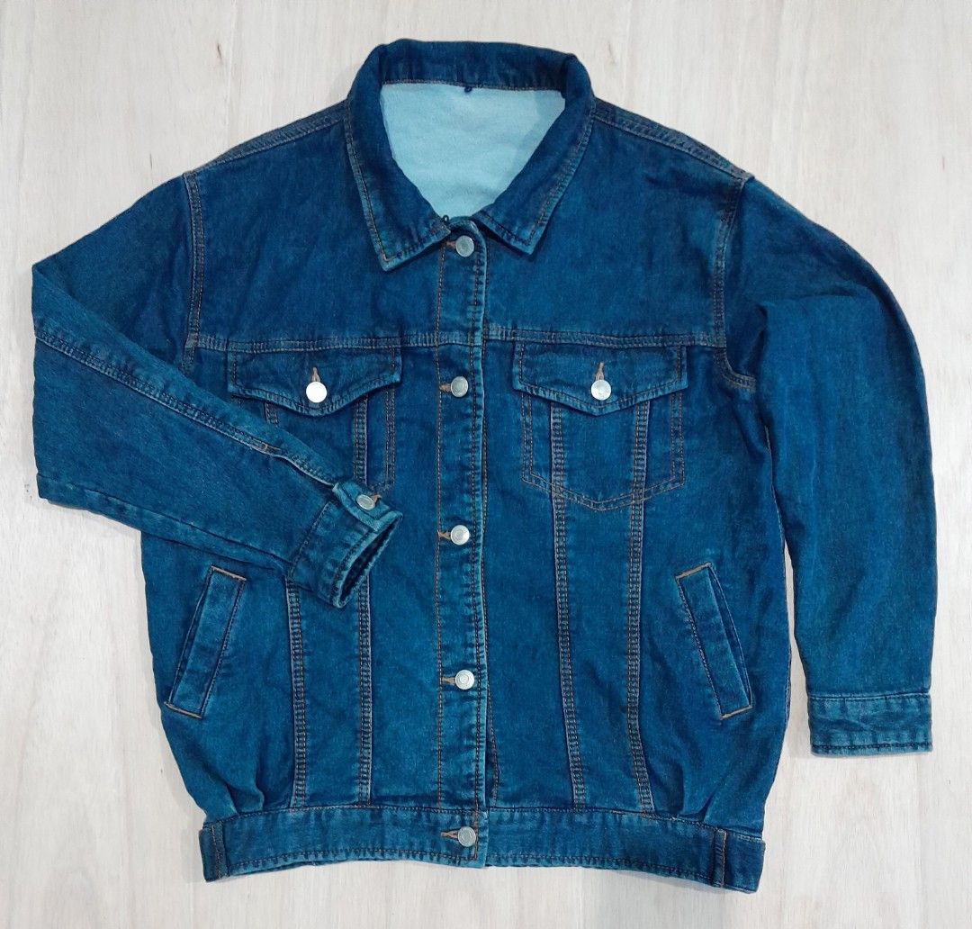 Graffi Denime Jacket (Kain strengh), Men's Fashion, Coats, Jackets and ...