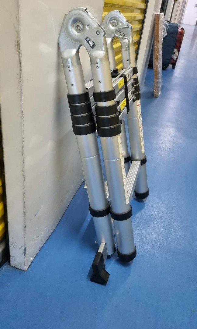 Great strong telescopic Foldable ladder., Furniture & Home Living, Home ...