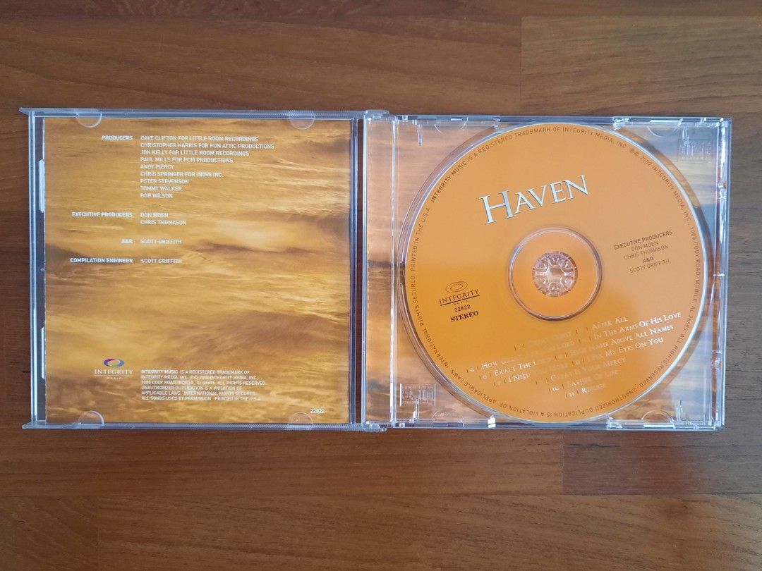 Haven CD by Integrity Music, Hobbies & Toys, Music & Media, CDs & DVDs ...
