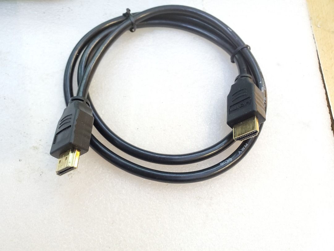 HDMI Male to HDMI Male Cable 1.3v 1 Meter Etale AWM Style 20276 30V VW ...