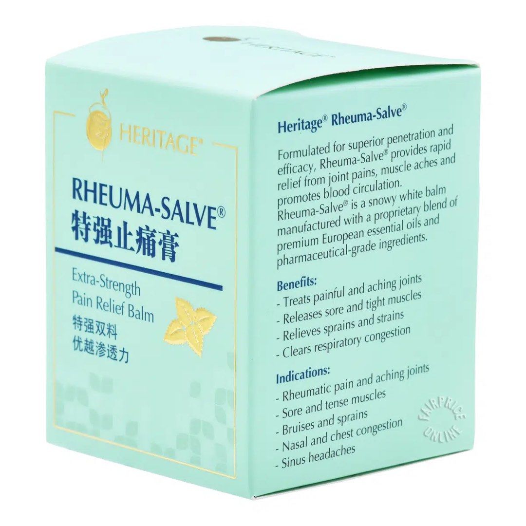 Heritage Rheuma-Salve Pain Relief Balm - Extra-Strength 50g on Carousell