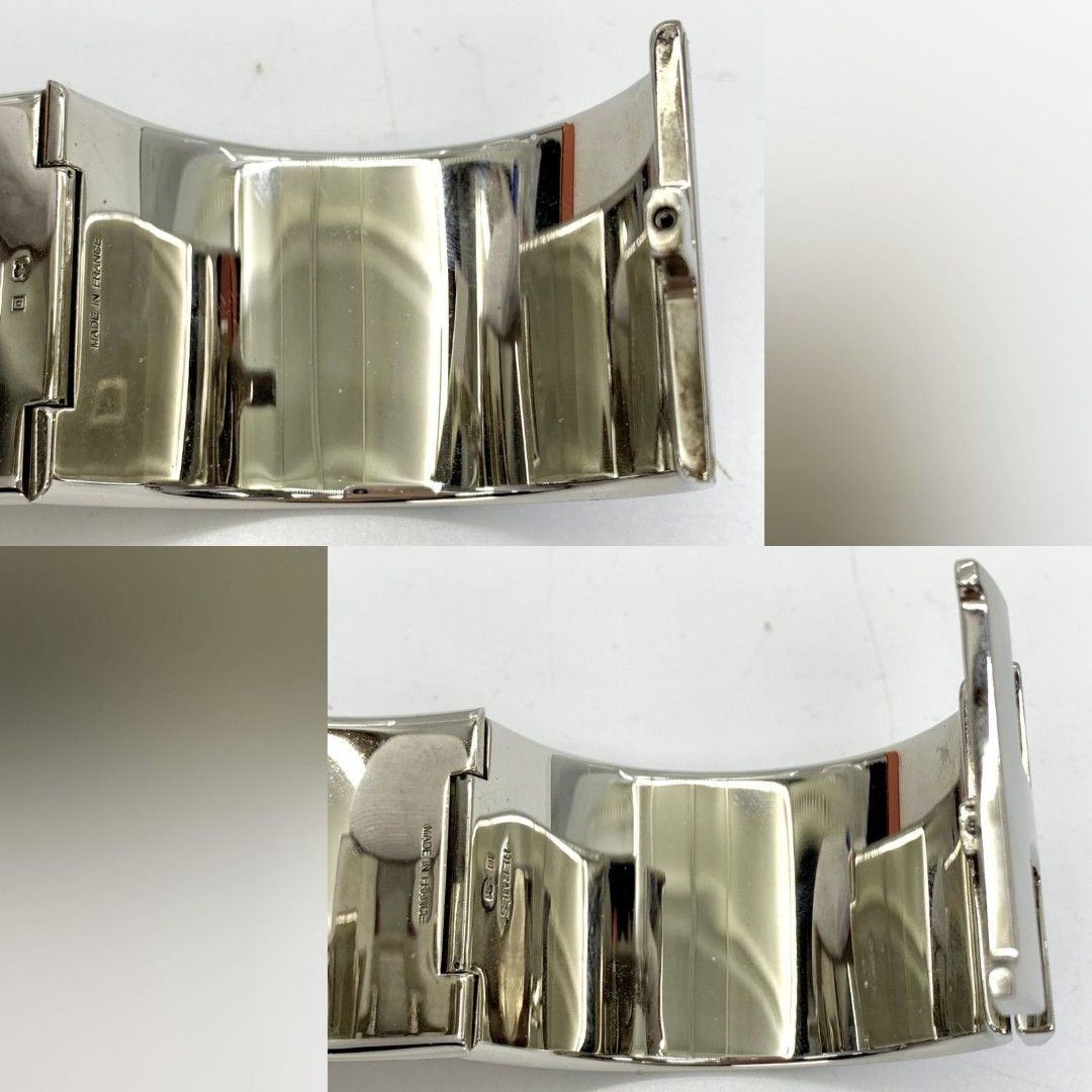 Hermes Palladium Extra Wide Marine Clic Clac, Women's Fashion, Watches ...