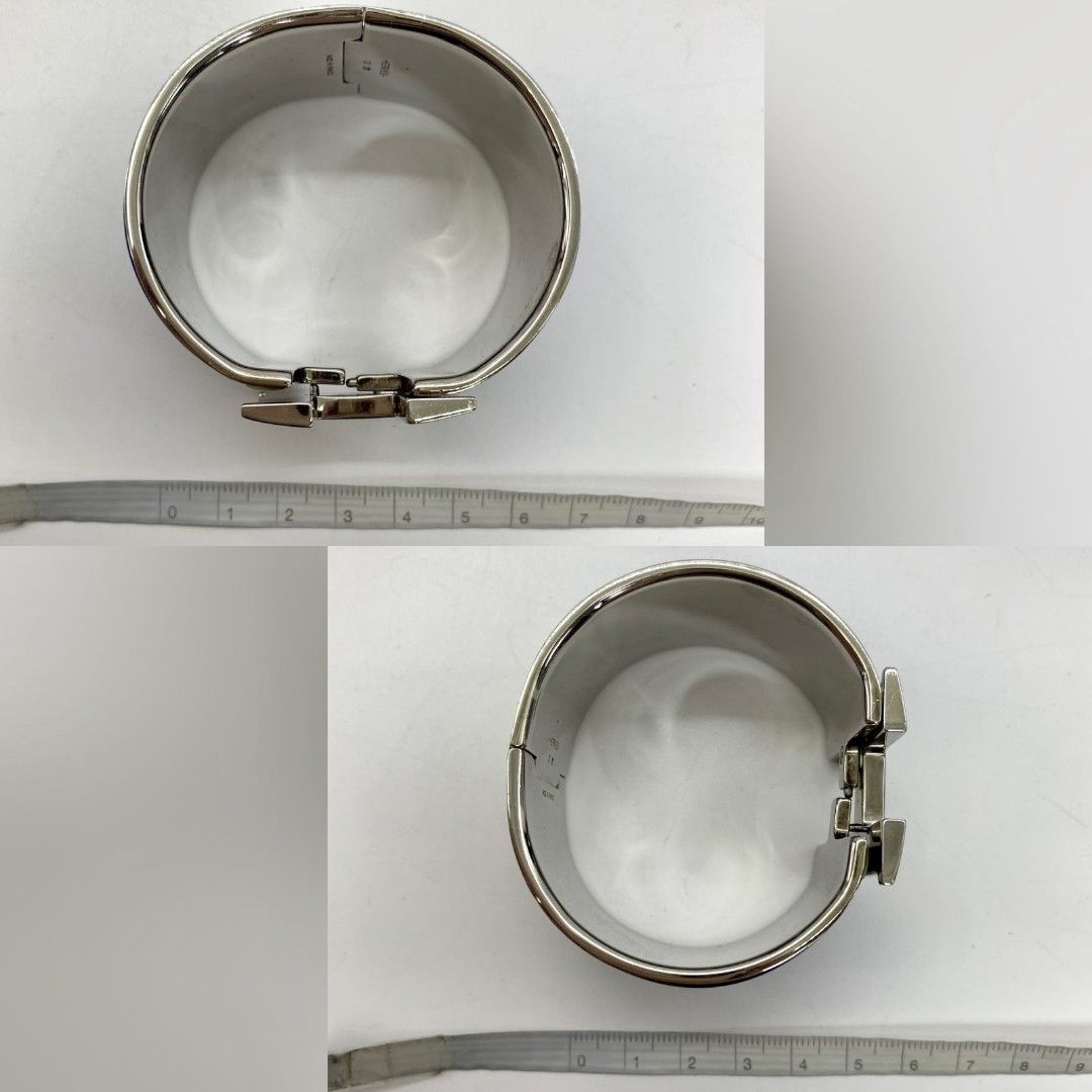 Hermes Palladium Extra Wide Marine Clic Clac, Women's Fashion, Watches ...