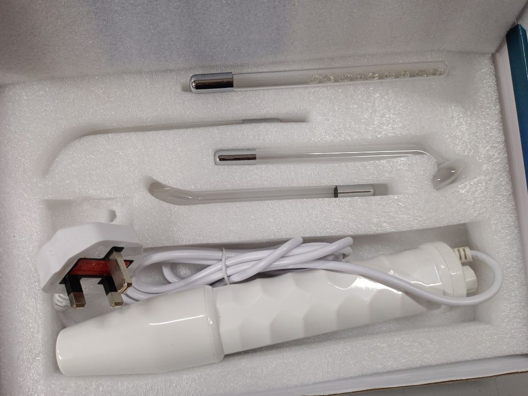 High frequency electrotherapy wand 4 in 1 high frequency glass tube ...