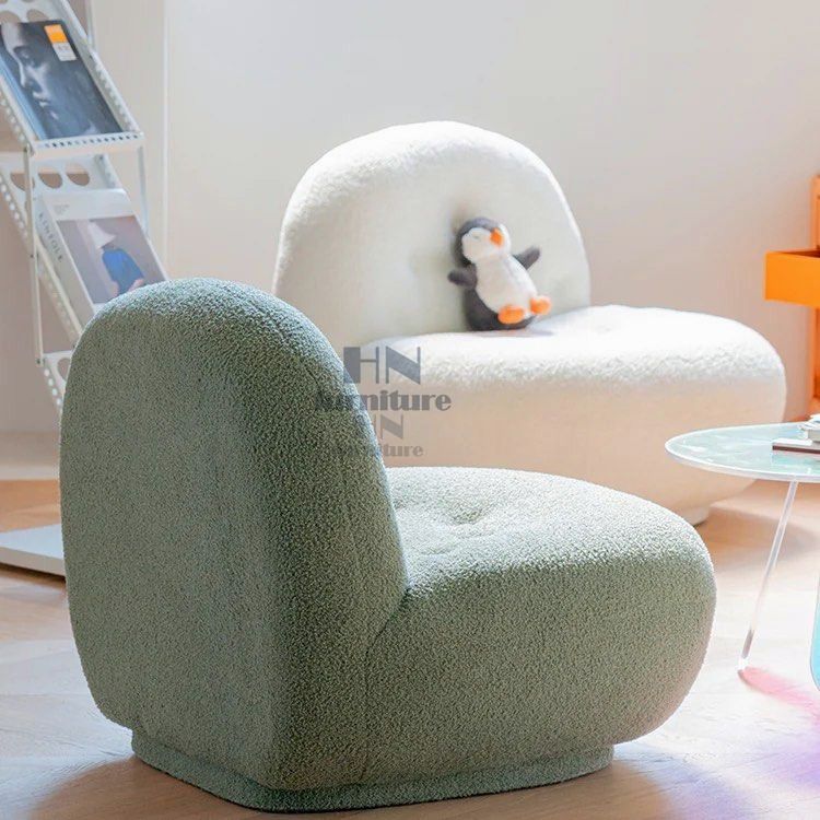 hn-0984 YENKA Armless Chaise Lounge, Furniture & Home Living, Furniture ...