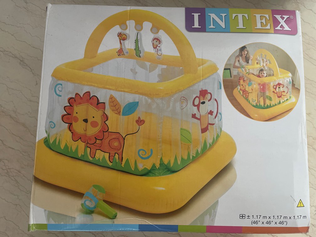 Intex baby bouncy Gym, Babies & Kids, Infant Playtime on Carousell