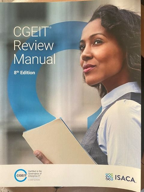 ISACA CGEIT Review Manual (8th Edition), Hobbies & Toys, Books & Magazines, Textbooks on Carousell
