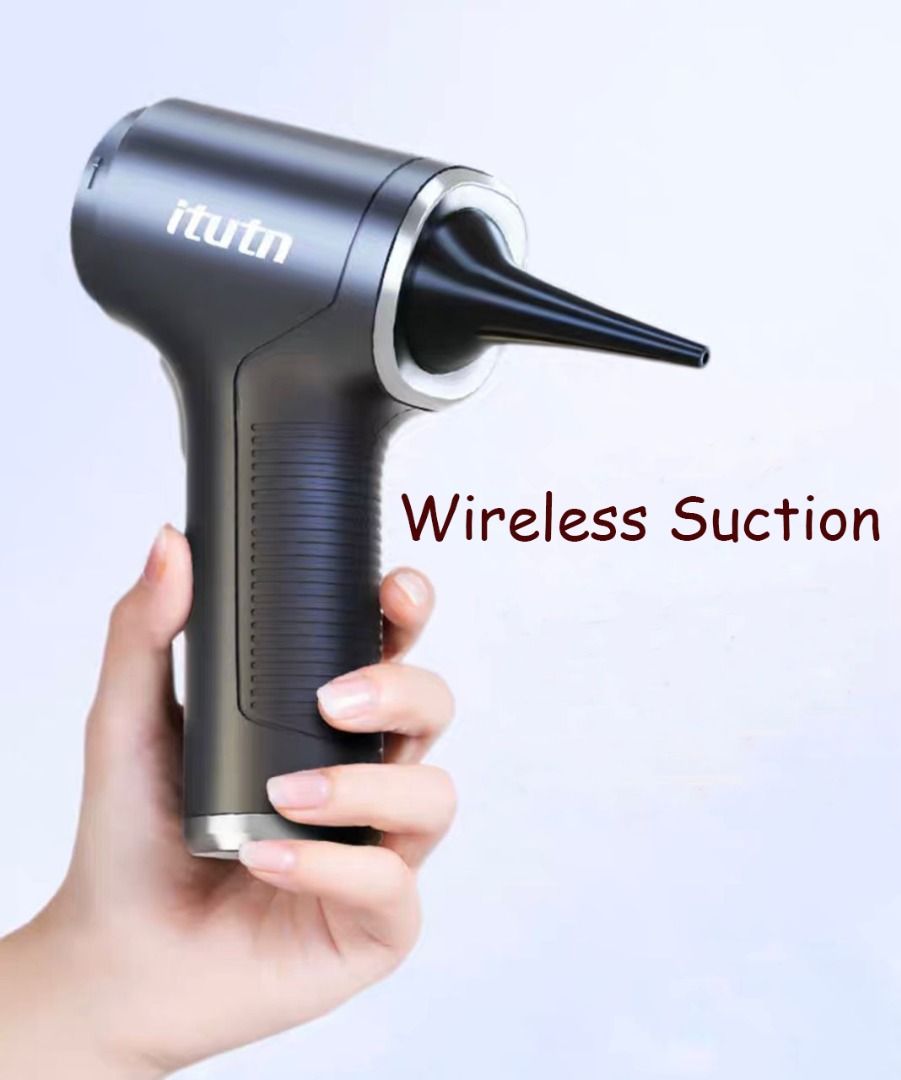 Itutn 3 in 1 Cordless 5000PA Vacuum Cleaner Air Duster Wireless Dust ...