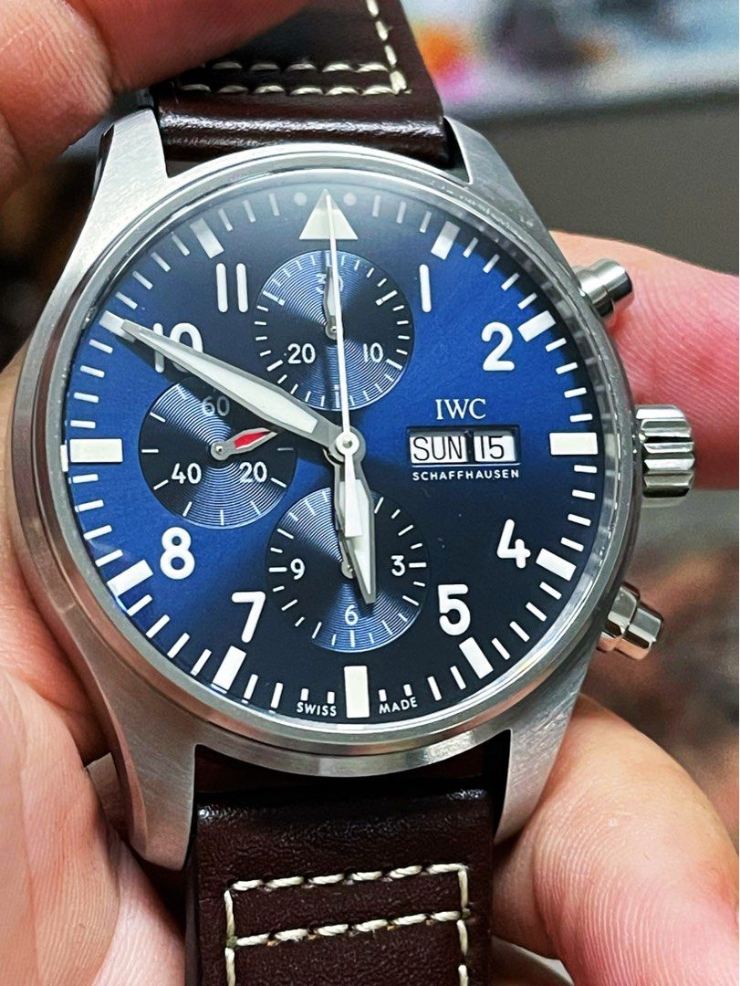 IWC Pilot Chronographs, Men's Fashion, Watches & Accessories, Watches on Carousell