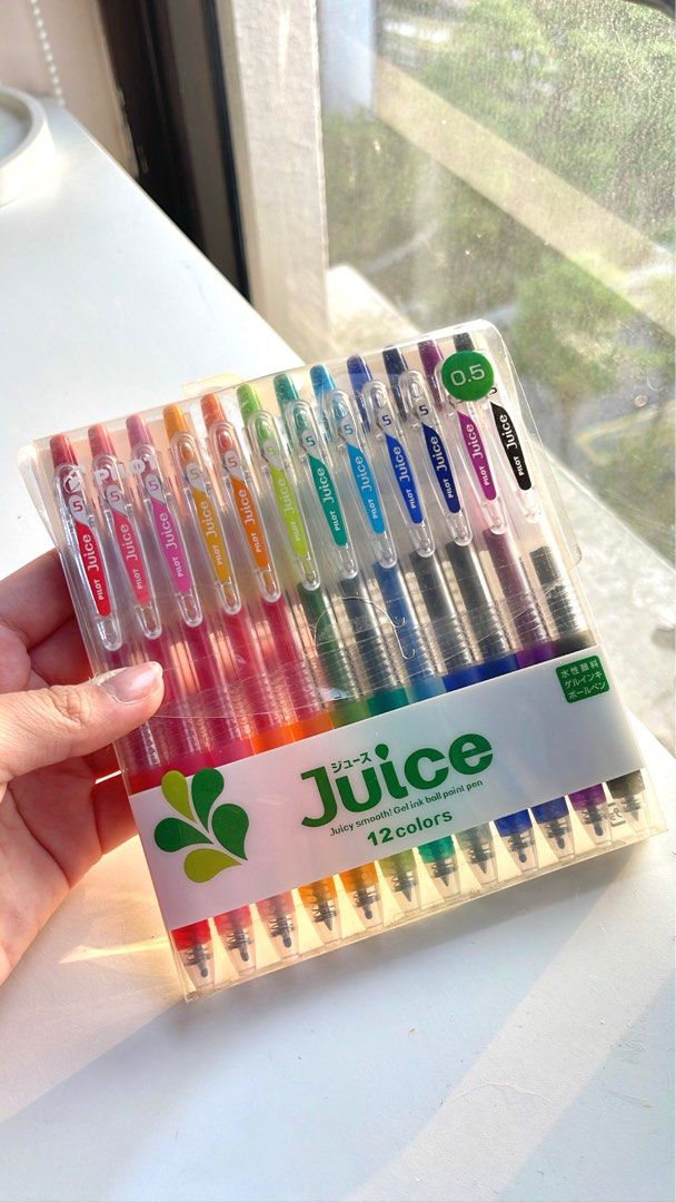Juice Pens (12colours), Hobbies & Toys, Stationery & Craft, Stationery ...