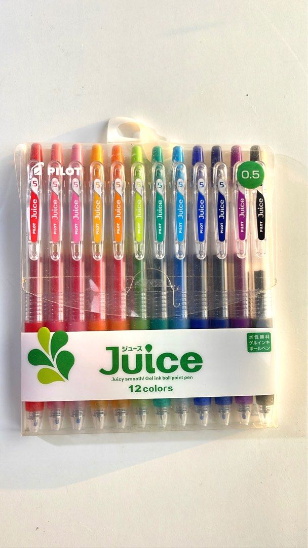 Juice Pens (12colours), Hobbies & Toys, Stationery & Craft, Stationery ...