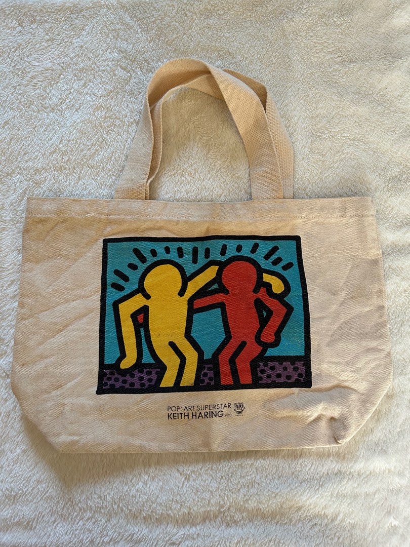 Keith Haring tote bag, Women's Fashion, Bags & Wallets, Tote Bags on ...