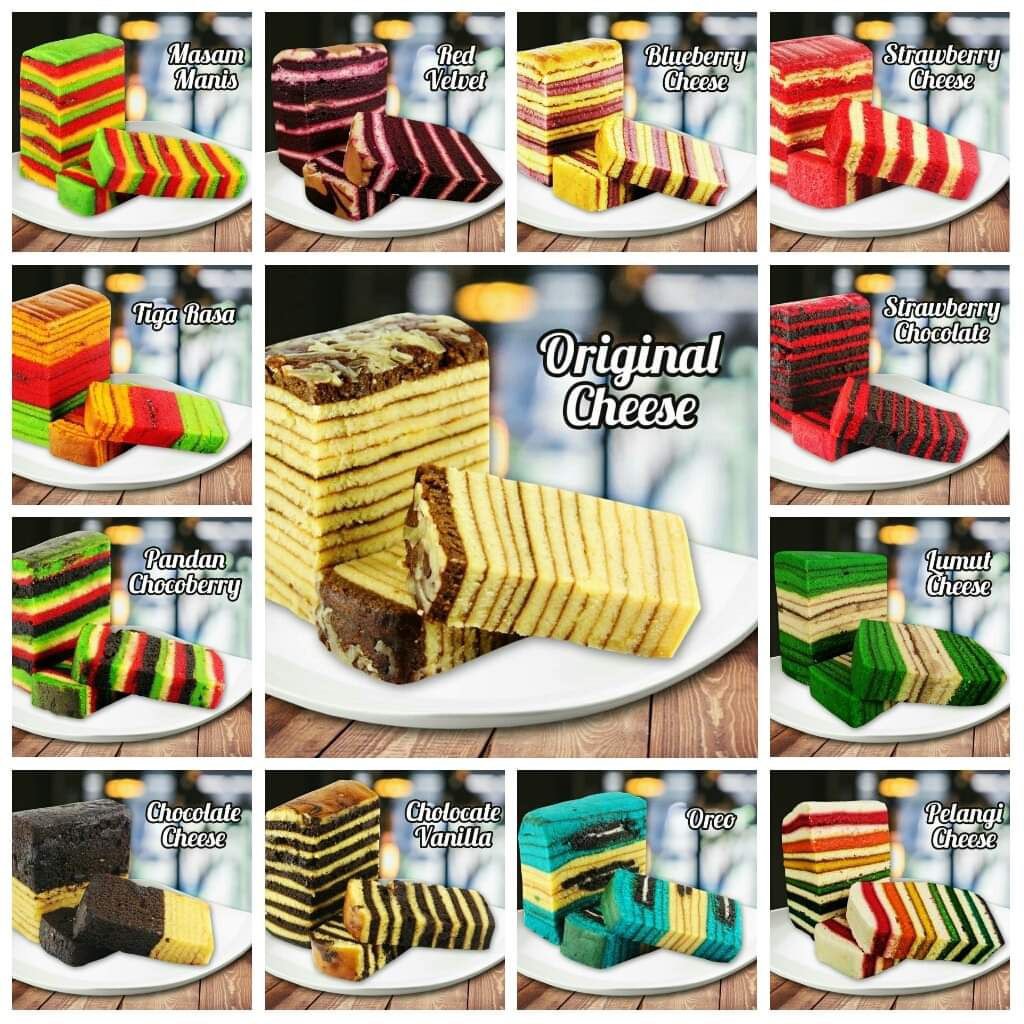 Kek Lapis Sarawak. Authentic Sarawak (Halal), Food & Drinks, Homemade ...
