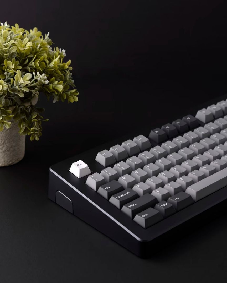 Kinetic Labs Seal PBT Keycaps V2 | Double-shot PBT | Grey Keycaps ...
