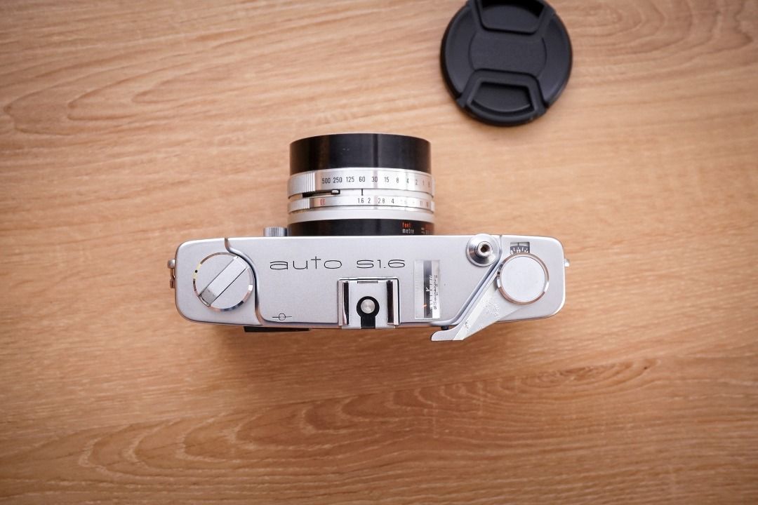Konica Auto S1.6 Fully mechanical Rangefinder film camera, Photography ...