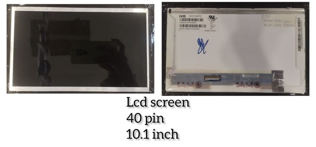 Laptop LCD Screen 40 pin 10.1 inch, Computers & Tech, Parts ...