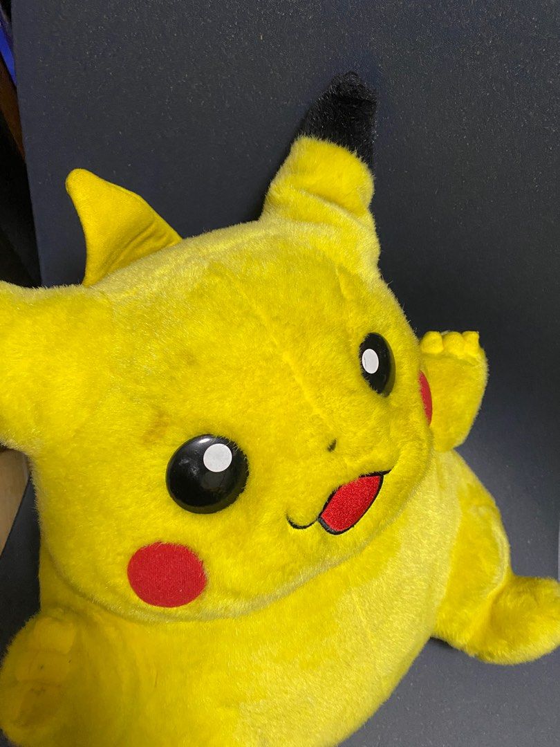 Large Pikachu Stuffed Soft Toy Plush, Hobbies & Toys, Toys & Games on ...