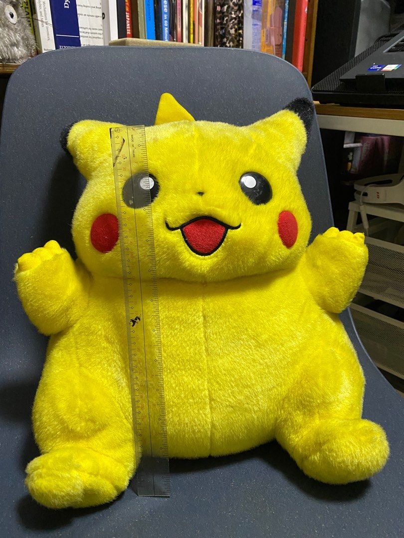 Large Pikachu Stuffed Soft Toy Plush, Hobbies & Toys, Toys & Games on ...