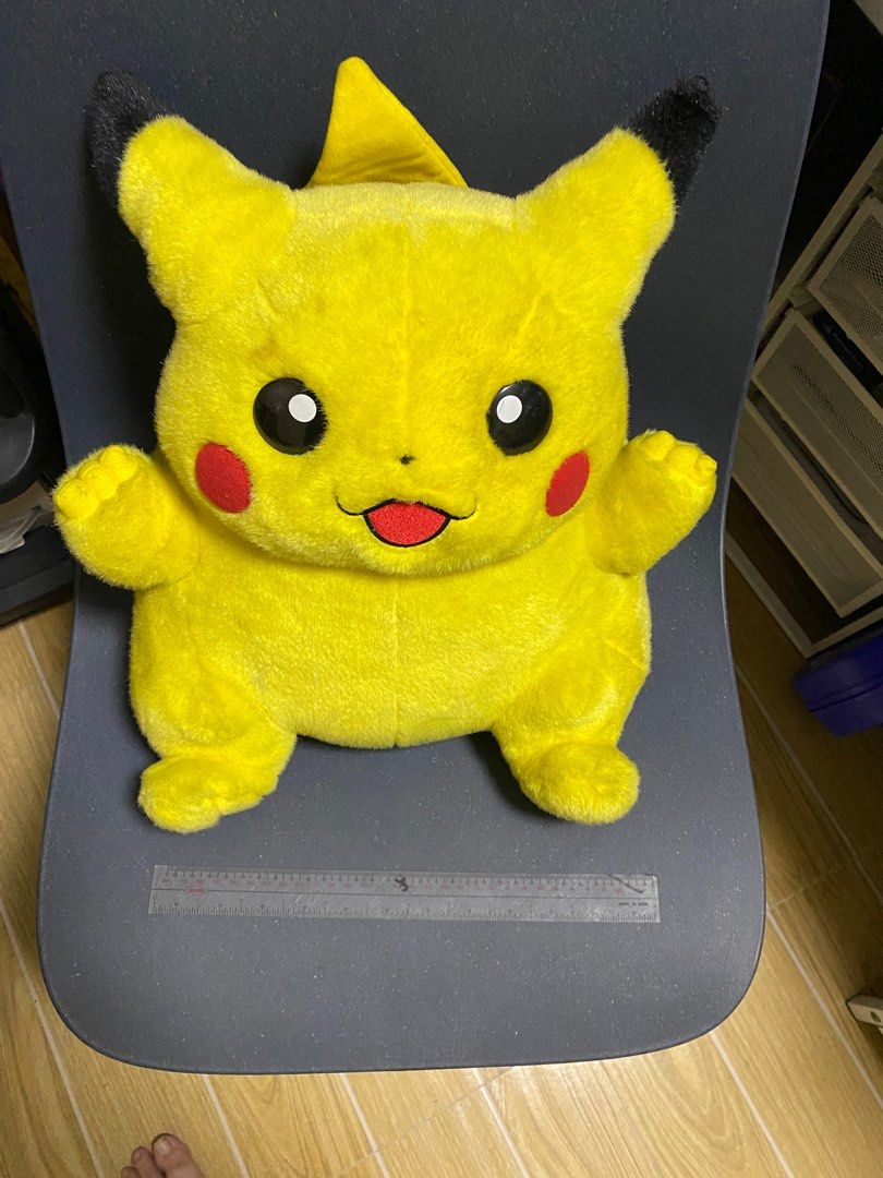 Large Pikachu Stuffed Soft Toy Plush, Hobbies & Toys, Toys & Games on ...