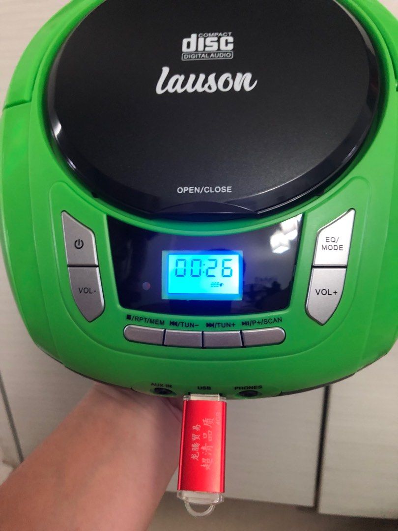 Lauson Portable Player Fm Radio Usb Mp3 Cd Function Not Working Audio Portable Music Players