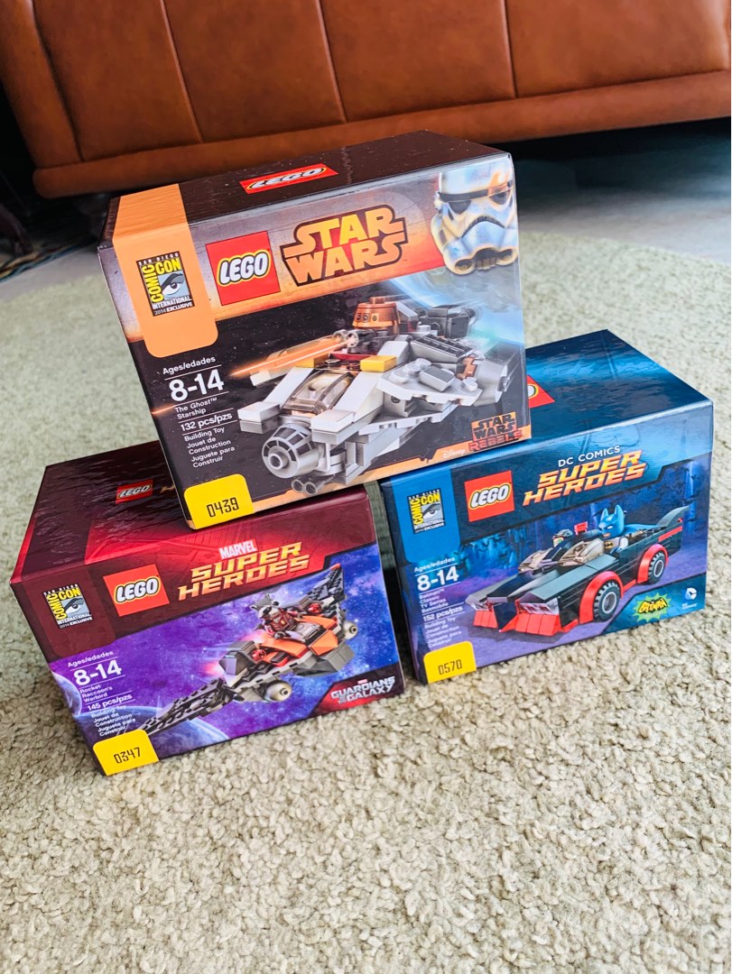 LEGO SDCC 2014 Mini Box Exclusive (The Ghost/Batman/Warbird), Hobbies ...