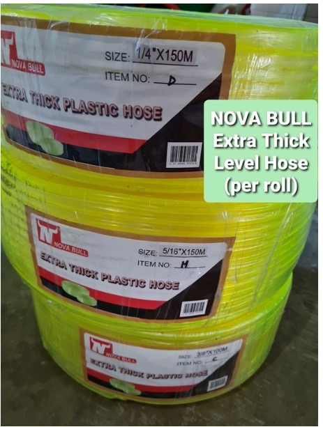 Level Hose (PER ROLL) Extra Thick Heavy Duty Level Hose 1/4" 5/16" 3/8 ...