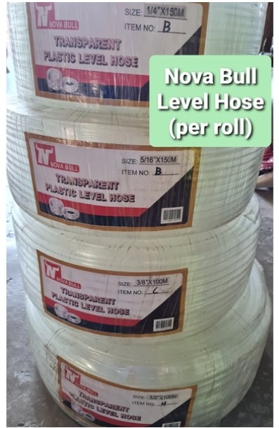 Level Hose (PER ROLL) High Quality Clear Transparent Water Hose ...