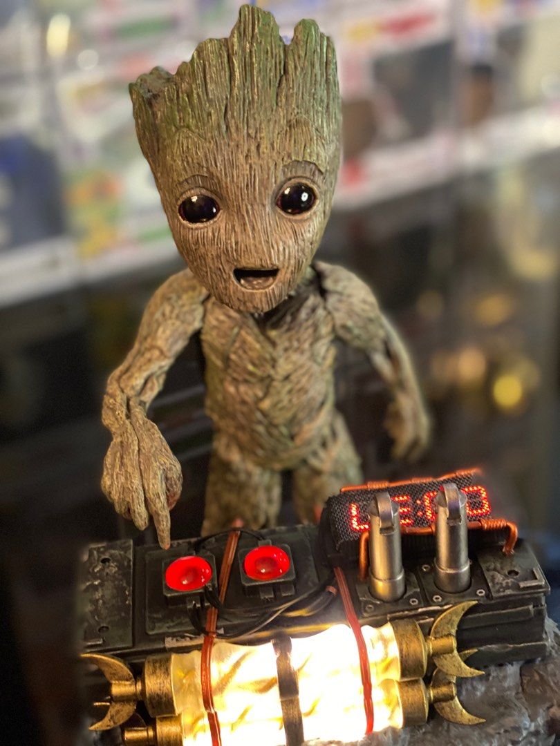 LIFE-SIZE GROOT BEAST KINGDOM RESIN, Hobbies & Toys, Toys & Games on ...