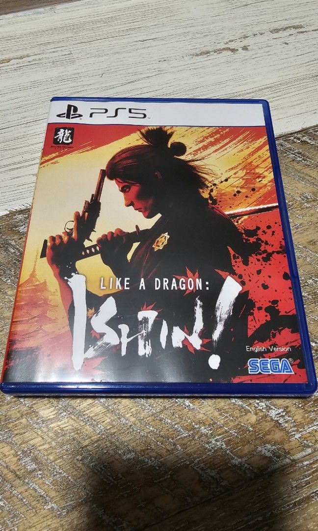 Like a Dragon: Ishin! PS5, Video Gaming, Video Games, PlayStation on Carousell