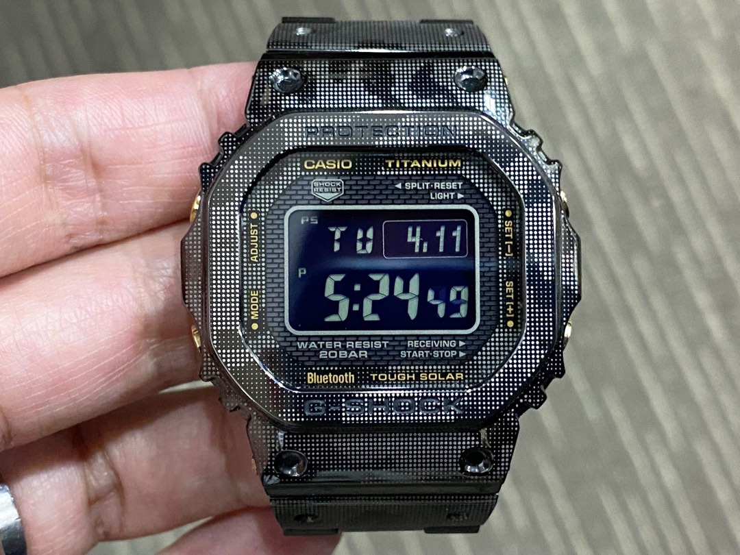 Like New Casio G Shock Titanium Camo GMW B5000 B5000TCM Limited, Luxury ...