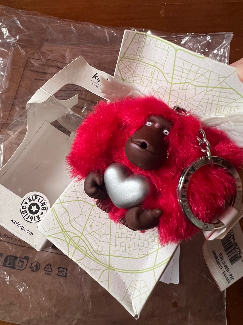 Limited edition Original Kipling cupid monkey keychain on Carousell