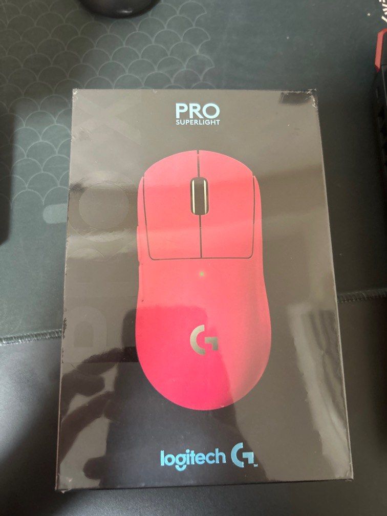 Logitech Wireless Mouse G Pro X superlight (magenta), Computers & Tech ...