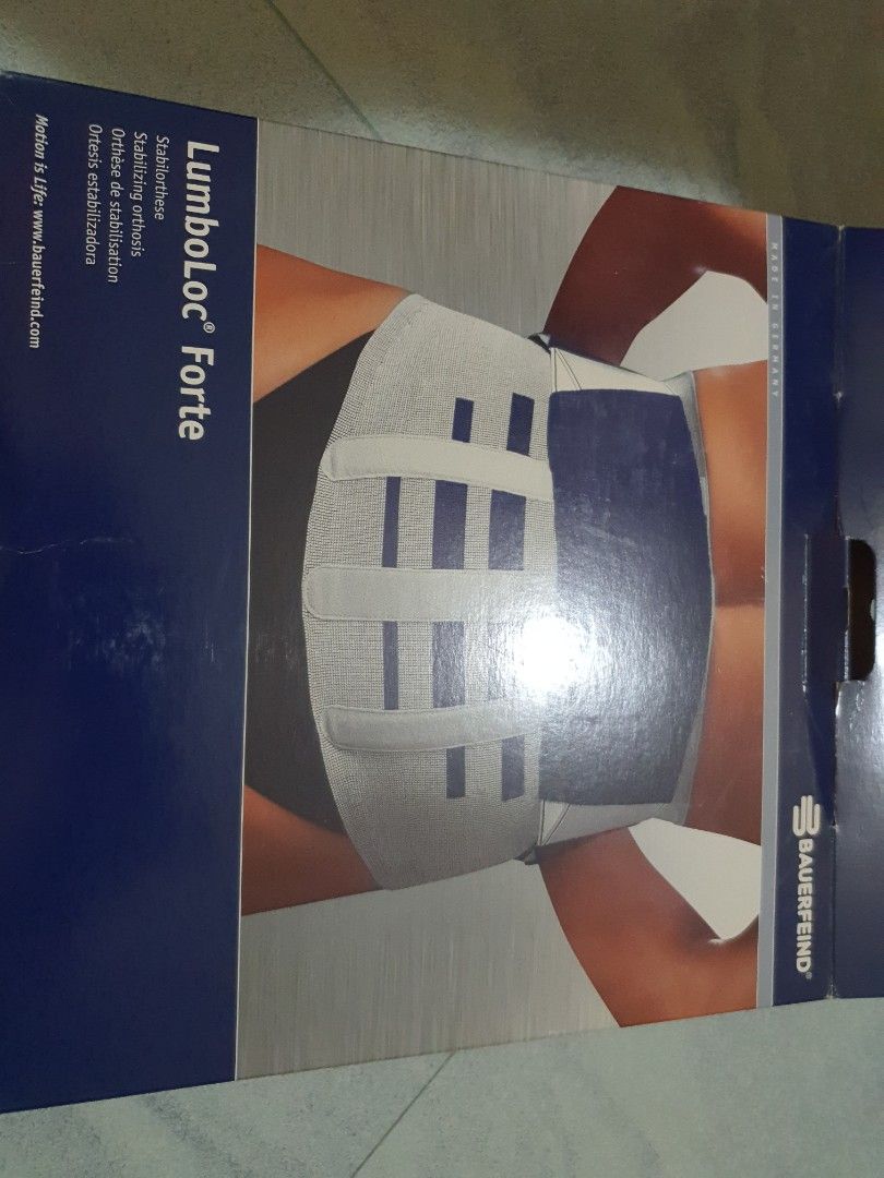 LUMBOLOC FORTE size 3 (90 to 100cm), Health & Nutrition, Braces ...