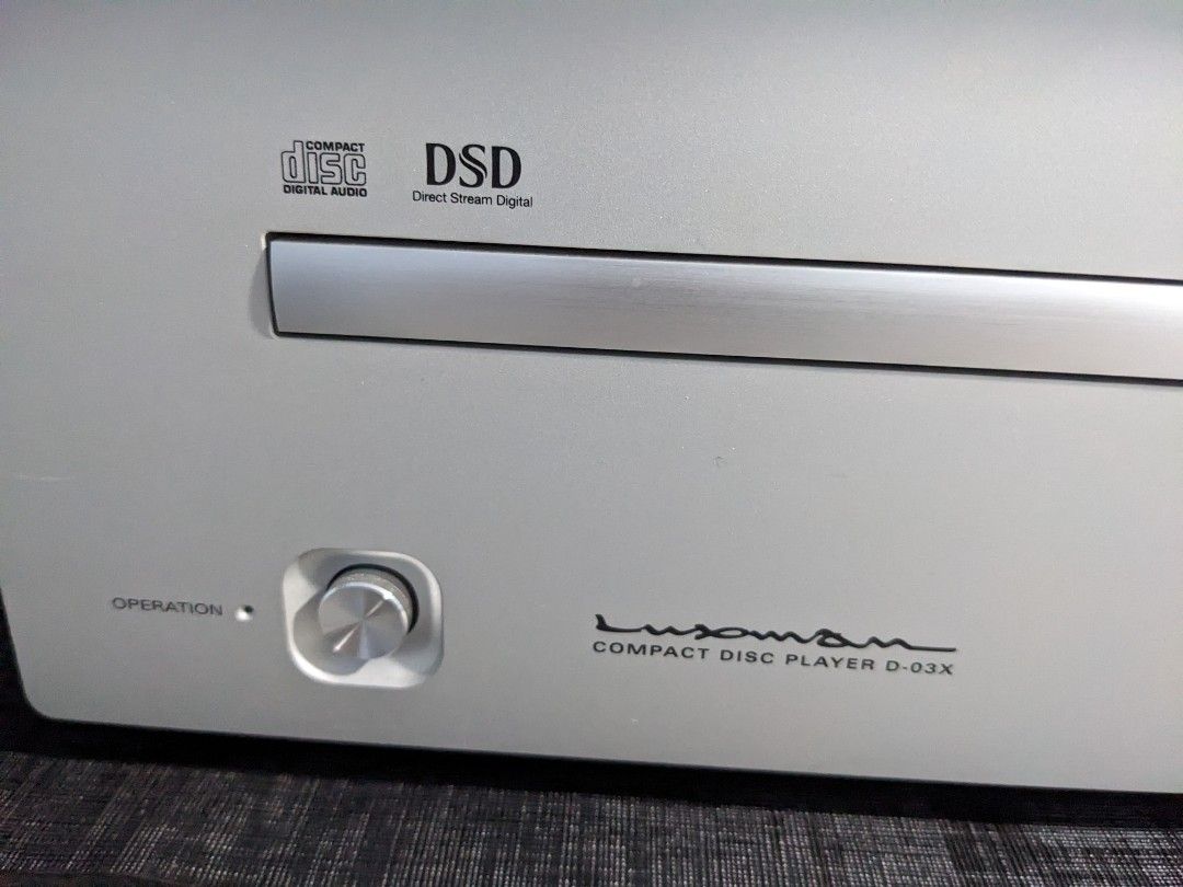 LUXMAN D-03X with MQA, Audio, Other Audio Equipment on Carousell