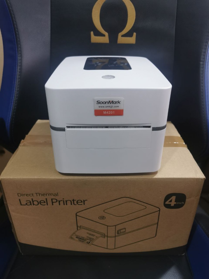 M4201 Bluetooth Thermal label printer by Soonmark / Millionparcel, Computers & Tech, Printers ...